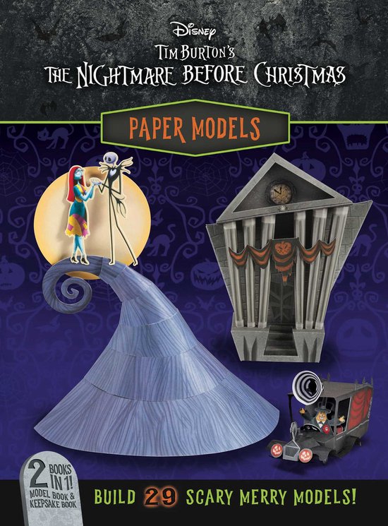 Paper Models- Disney: Tim Burton's The Nightmare Before Christmas Paper ...