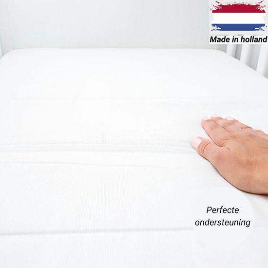 Maan matras ® Baby matras - Ledikant matras - 70x140 x14 cm - Wasbare ...