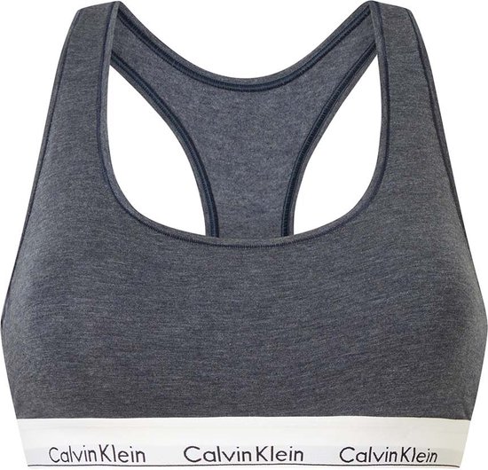 Calvin Klein Modern Cotton BH topje Blauw Katoen 40 | bol