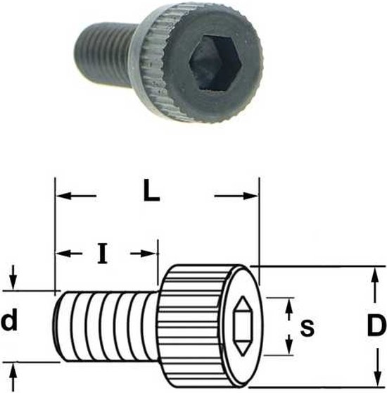 CMT - Inbusbout met ronde kop - Snijgereedschappen | bol.com