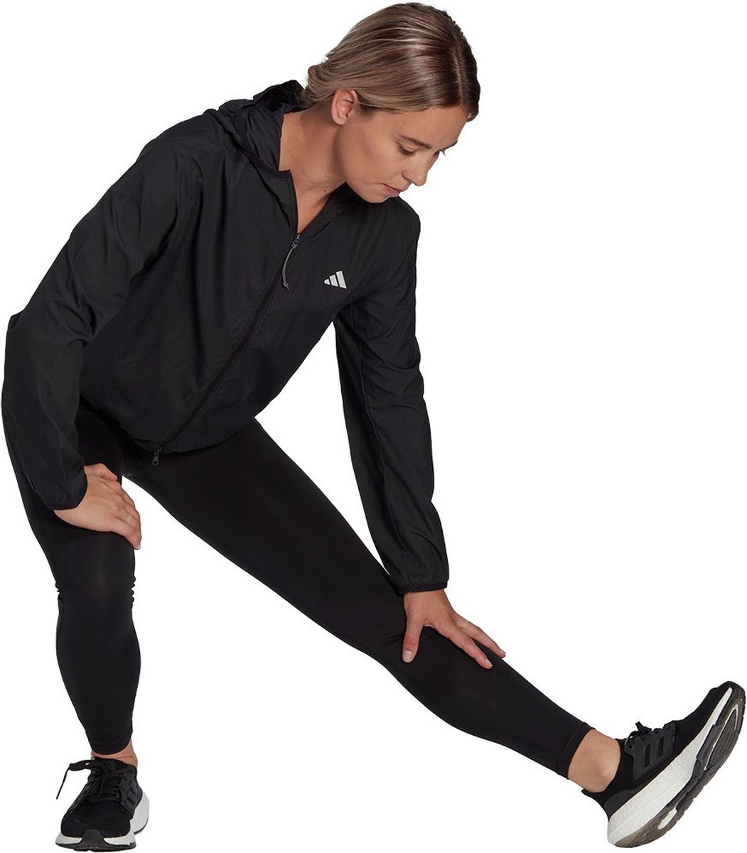 adidas Performance Run It Windjack - Dames - Zwart- L | bol.com