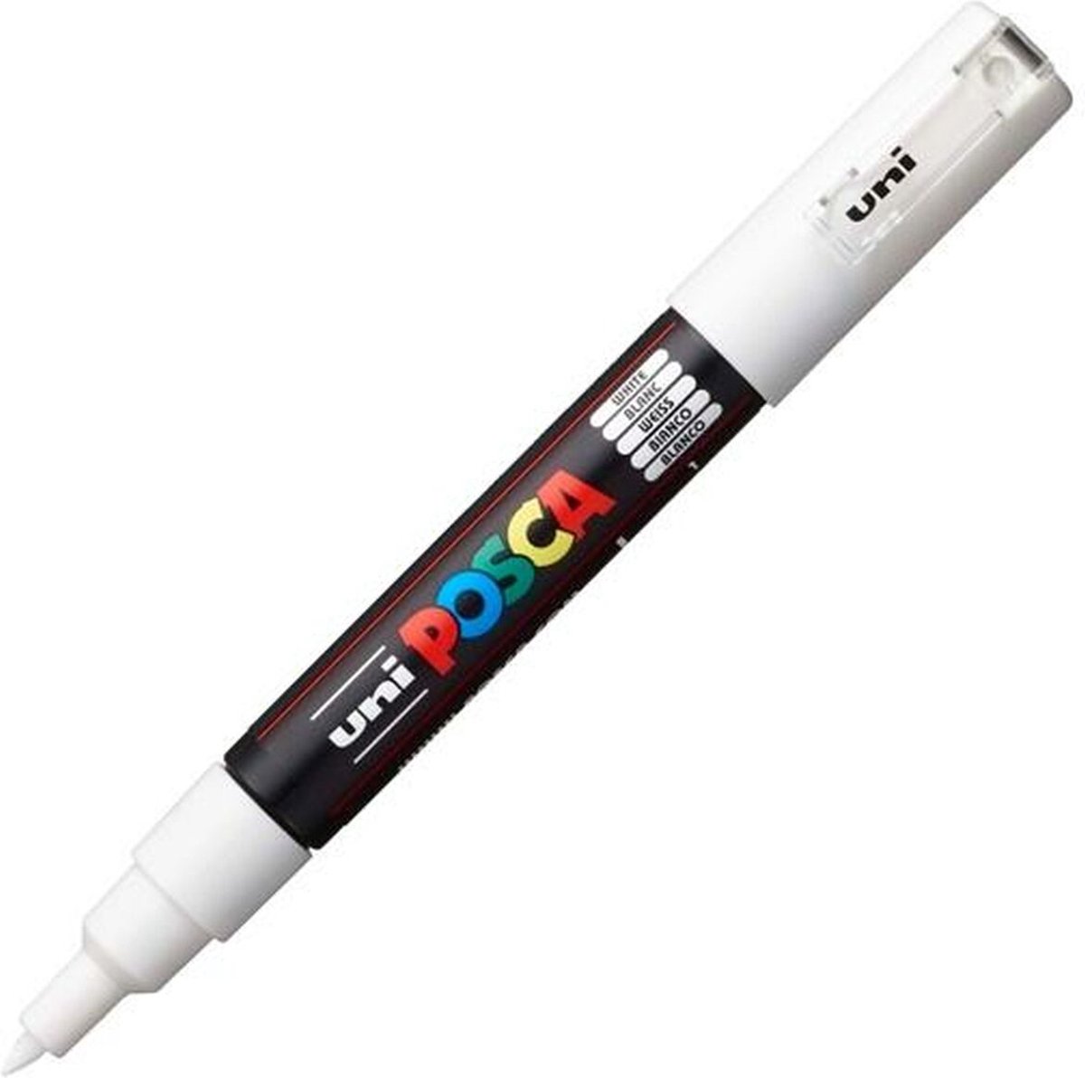 Verfstift Posca PC1MC wit - 6 stuks | bol.com