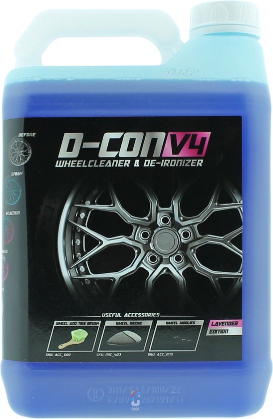 Chemical Guys Decon Wheel Cleaner & Iron Remover 5 liter Gallon | bol