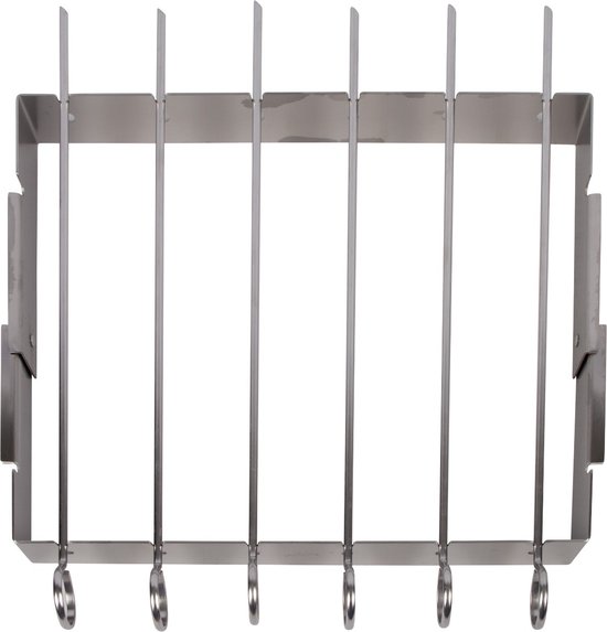 BonFire Kebab grill rack 6 spiesjes - Doos 6 stuks | bol