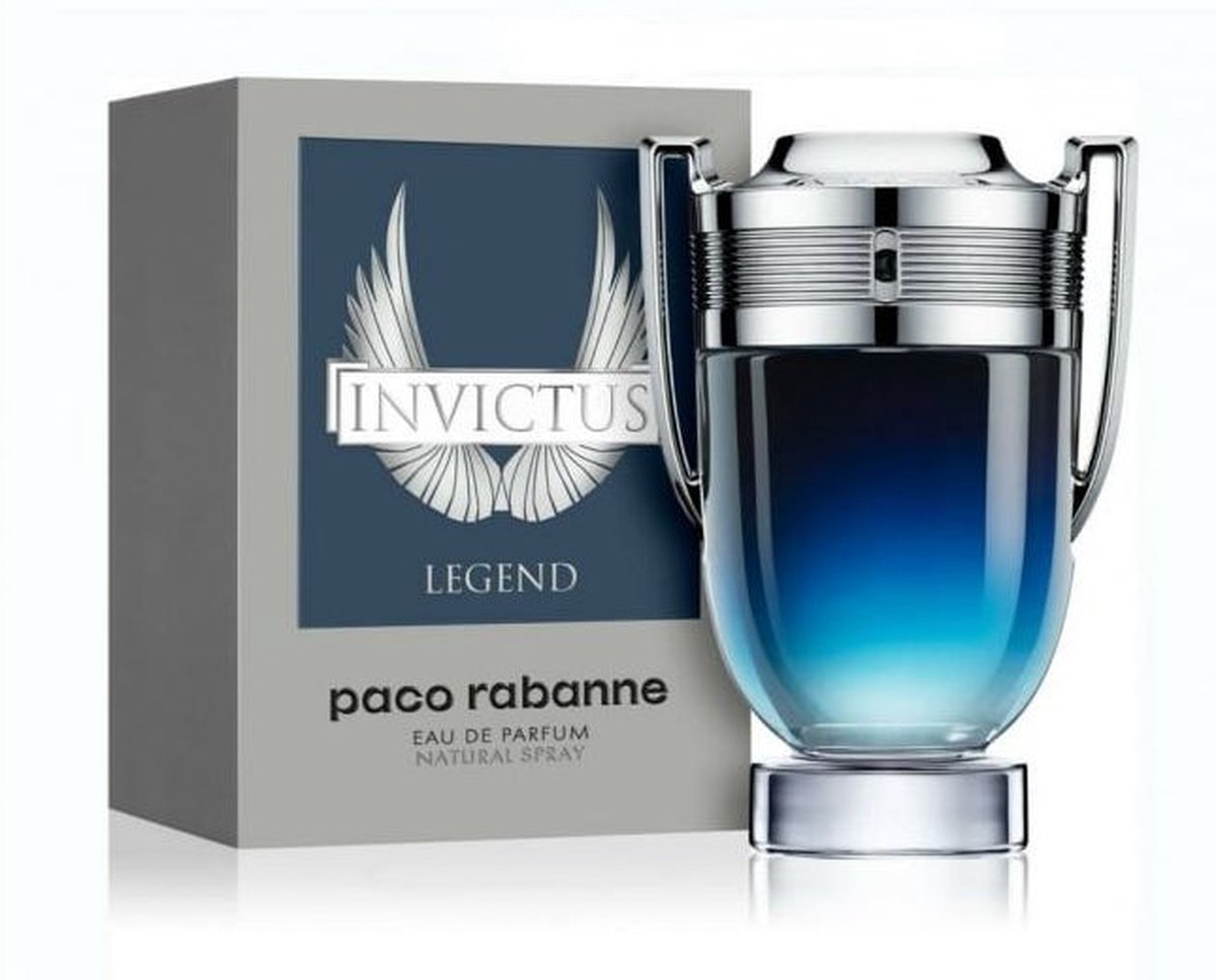 Paco Rabanne Invictus Legend 100ml Eau de Parfum - Herengeur | bol
