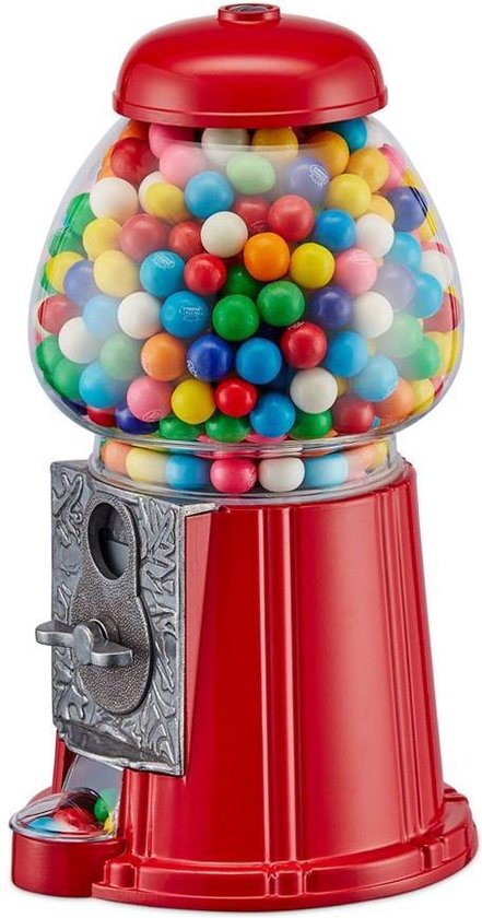Machine à boules de gomme Balvi American Dream 28 cm métal rouge | bol.com
