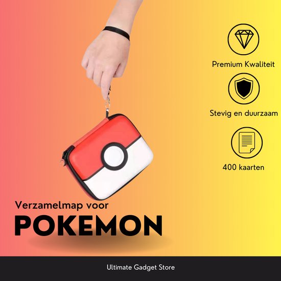 Pokemon Kaartenhouder -box voor 400 kaarten - pokemon kaarten ...