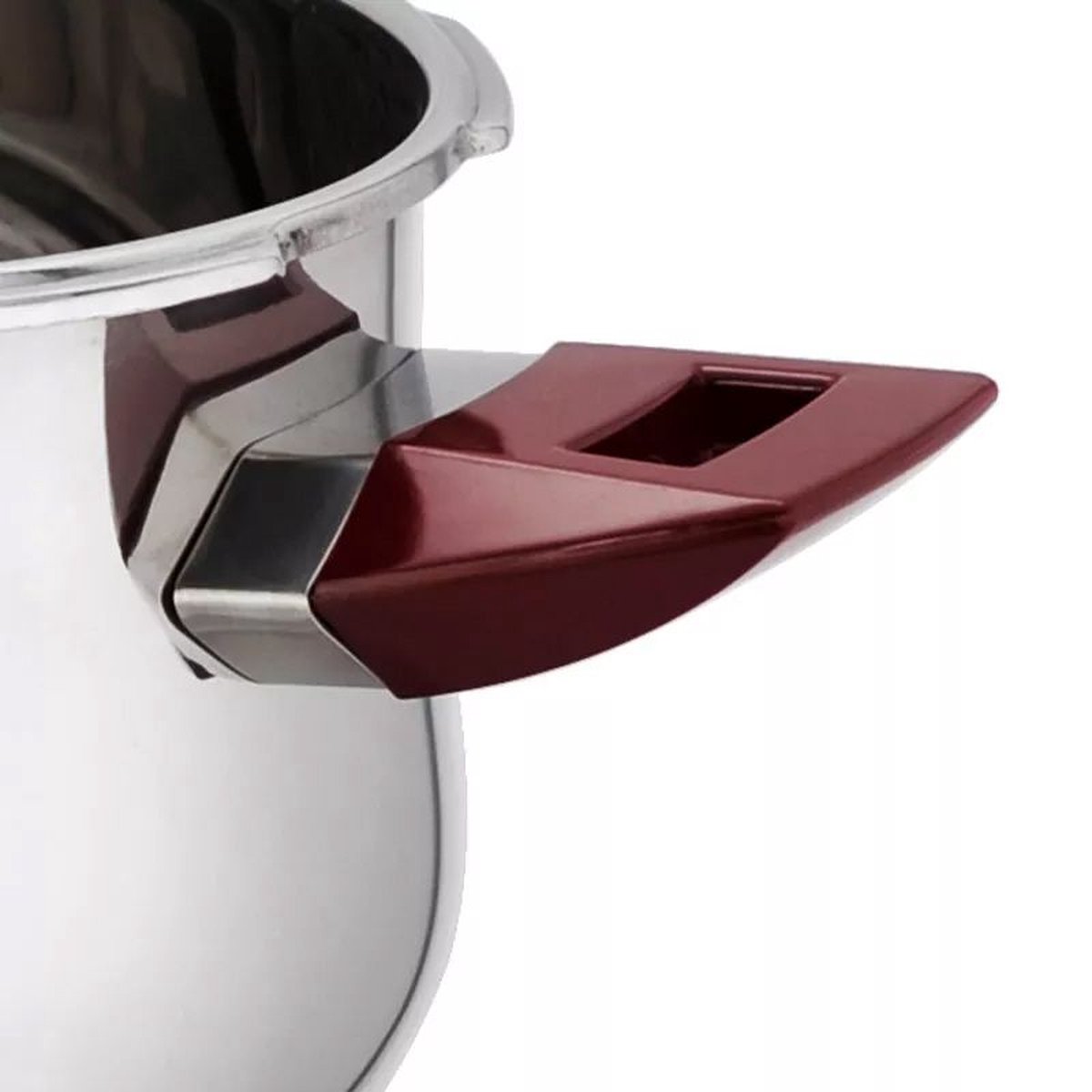 Snelkookpan 6 liter roestvrijstaal - inductie - pressure cooker 6 Liter ...