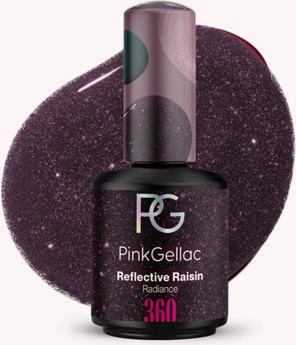 Pink Gellac - Reflective Raisin - Gellak - Vegan - Paars - Glanzend ...