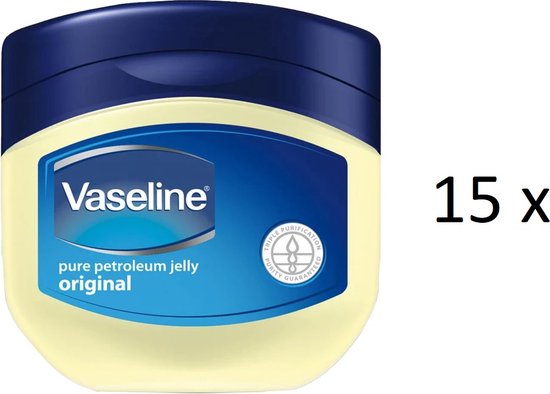 Vaseline Pure Petroleum Jelly Original - 15 x 100 ml | bol