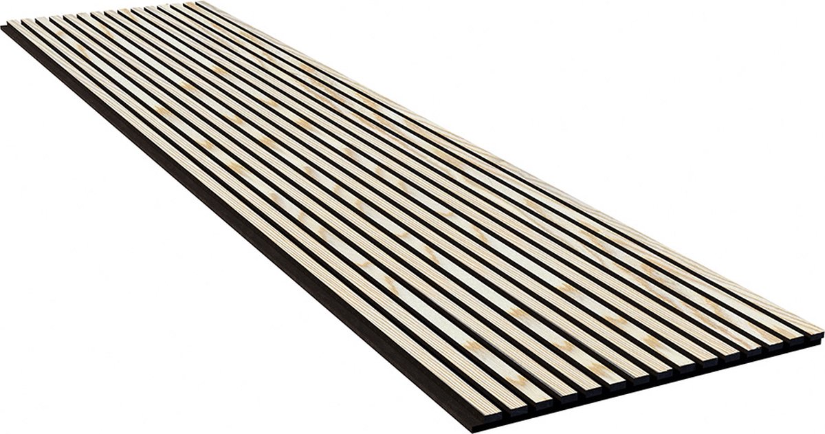 Akudeco® Akoestische wandpanelen - Akupanel - Lattenwand - Rustiek ...