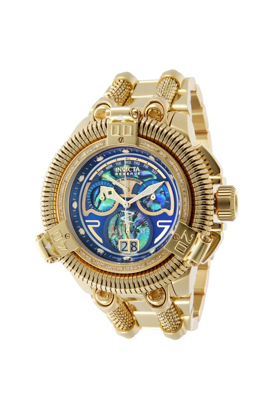 Invicta King Python 39954 Quartz Herenhorloge - 50mm - Met 78 diamanten ...