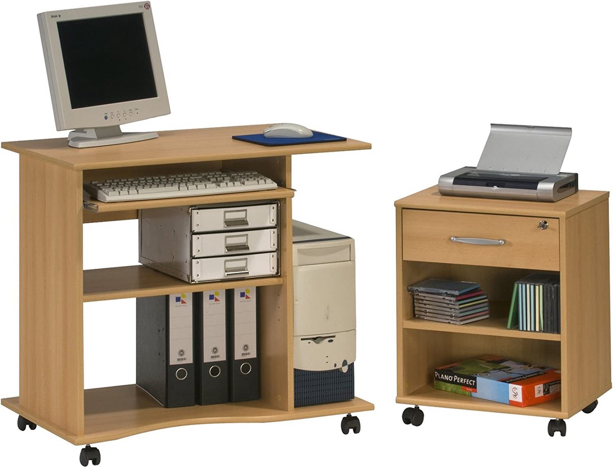 bureau - Computer table / Computertafel , thuiskantoor, bureau ...