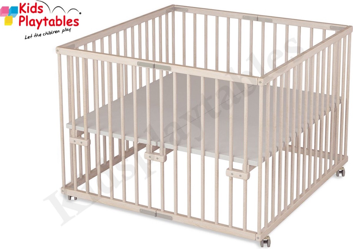 SÄMANN® inklapbare Baby box met In hoogte Verstelbare Bodem kleur ...