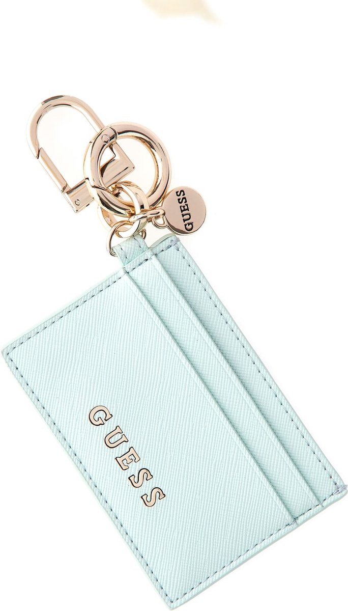 Guess Keyring Dames Pasjeshouder/Portemonnee - Mint | bol.com