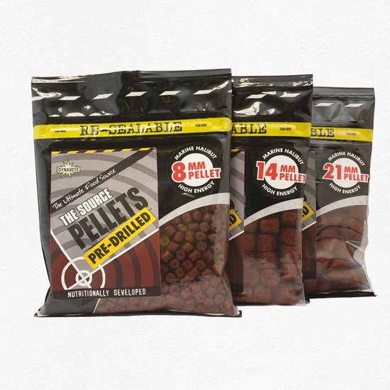 Dynamite Baits The Source Pre-Drilled Pellets 14mm 350 gr | bol