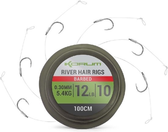 Korum River Hair Rigs 1M Size 10 | bol.com