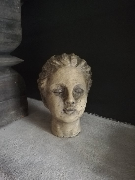 hoofd meisje steen | bol