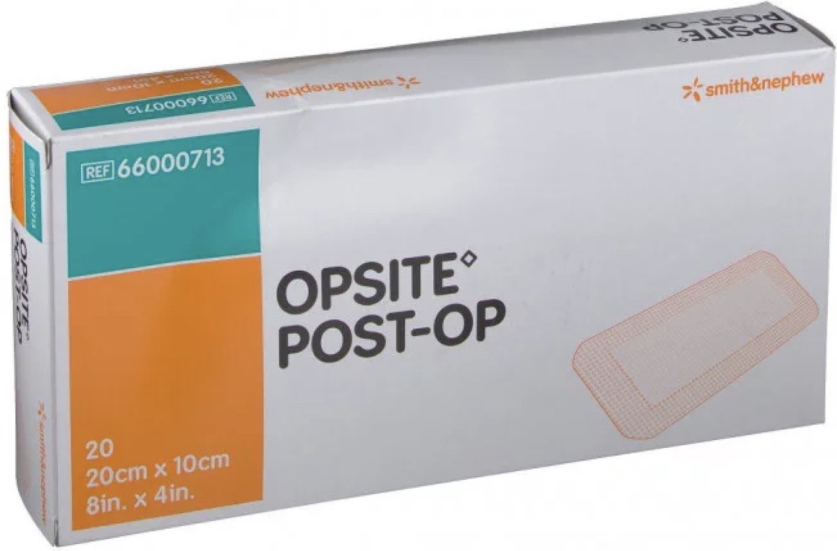 Smith & Nephew Opsite Post-Op 20cm x 10cm | bol.com