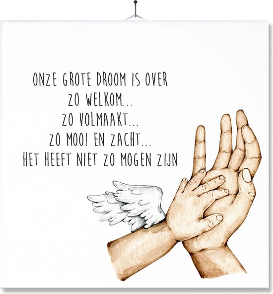 Tegel Met Opdruk | Overlijden | Kind | Verlies | Aandenken | Onze grote ...