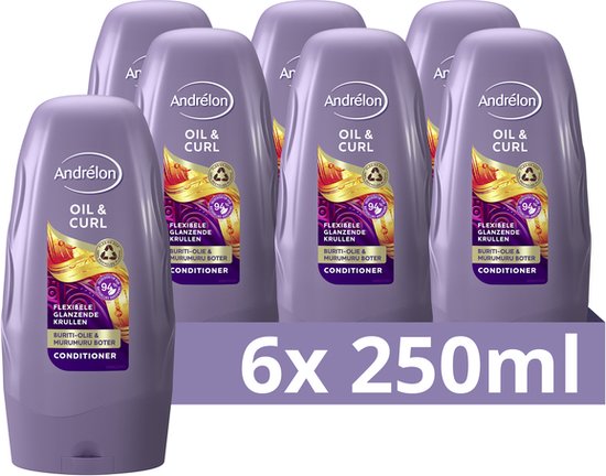 Andrélon Oil & Curl Conditioner - Voor flexibele glanzende krullen ...
