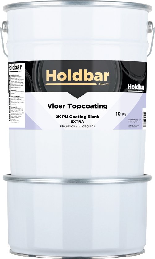Holdbar Vloer Topcoating Extra Zijdeglans 10 kg - Vloerverf - Bestand ...