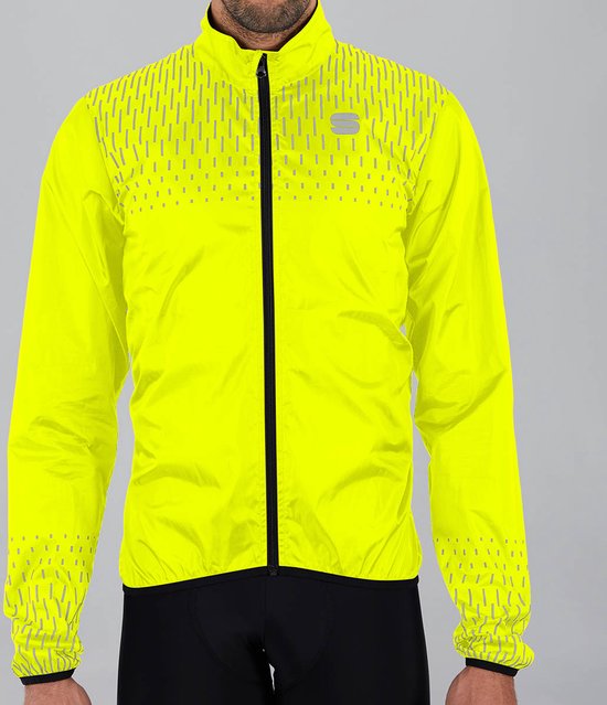 Sportful Fietsjack Heren Fluo - REFLEX JACKET YELLOW FLUO - M | bol