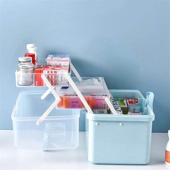 Medicijnkastje – Medicijnbox – huisapotheekbox - opslag van medicijnen ...