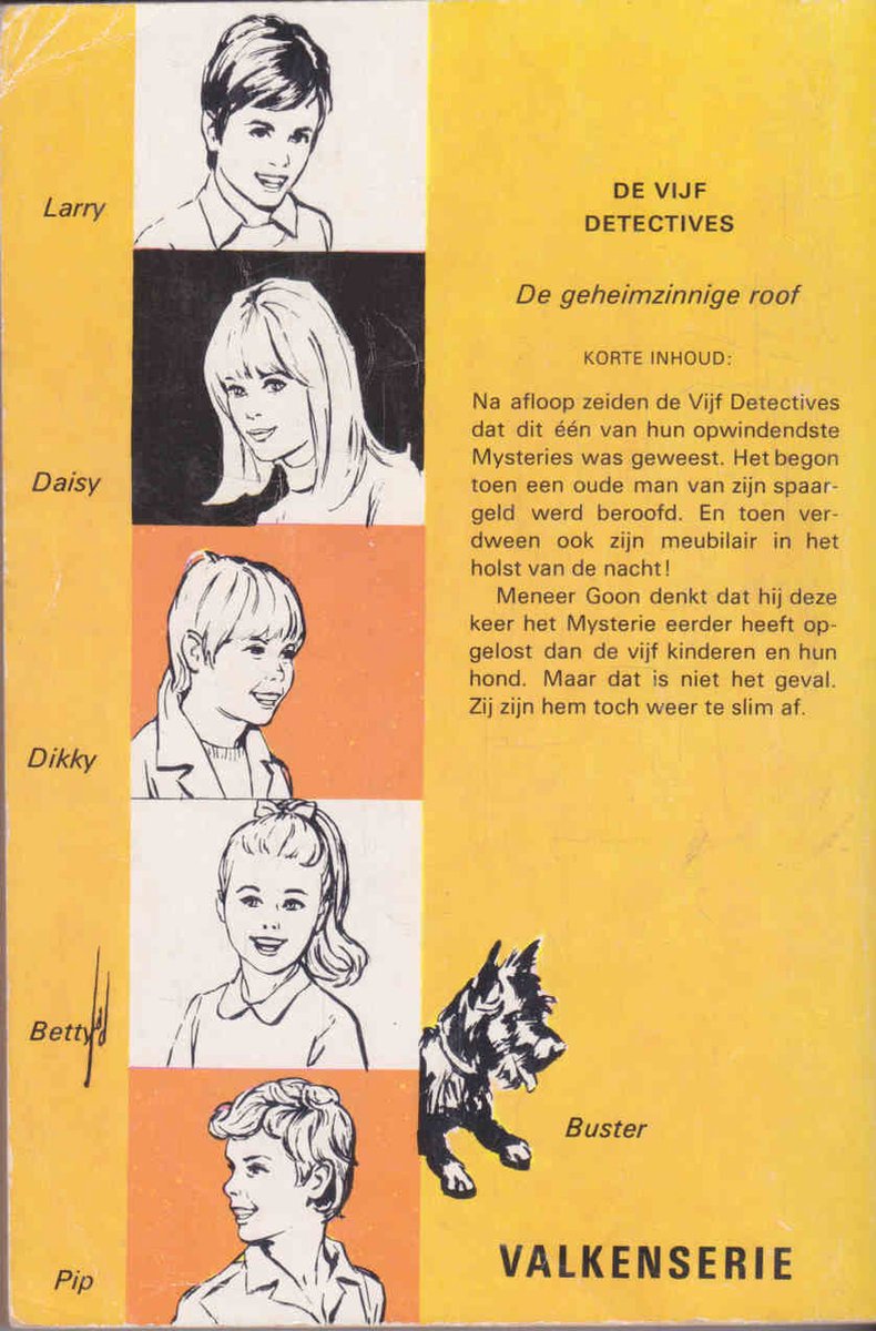 De Vijf Detectives : De Geheimzinnige Roof, Enid Blyton | 9789024002771 ...