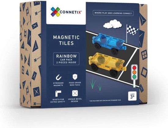CONNETIX RAINBOW 2 PIECES CARS PACK | Games | bol.com