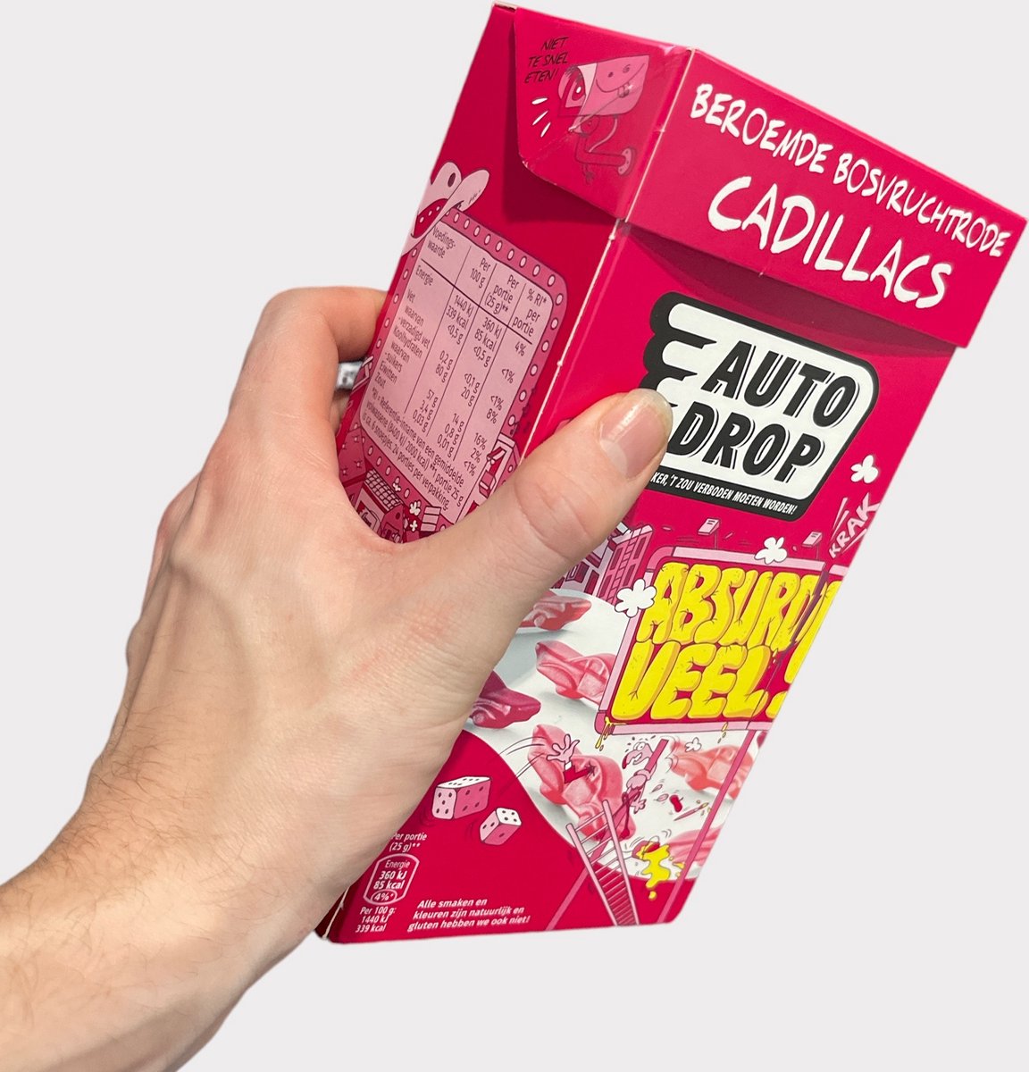 Auto Drop Cadillacs Beroemde Bosvruchtrode XXL Verpakking | bol.com