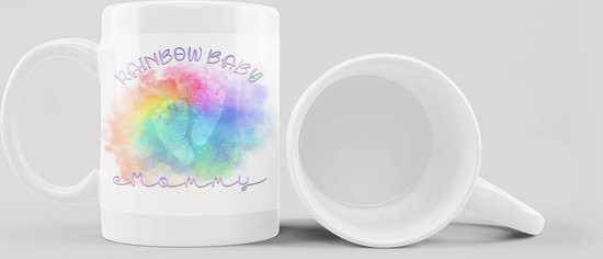 Mok rainbow baby - mama -best mom forever - Beste moeder ter wereld ...