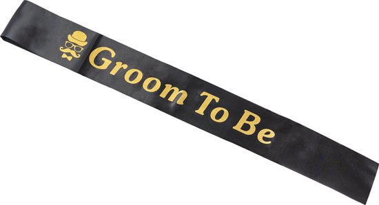 Festivz Groom to be sjerp Zwart Goud - Sjerp voor Vrijgezellenfeest ...