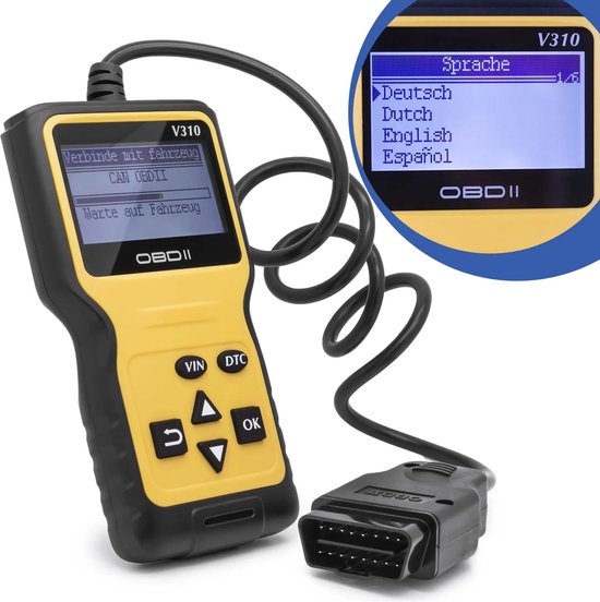 Universele Diagnostische Apparaat OBD II Scanner - Auto Foutcode Reader ...