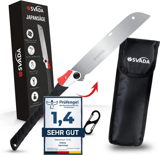 Opvouwbare Japanse zaagset, Japanse handzaag 240 mm van SK5 ...