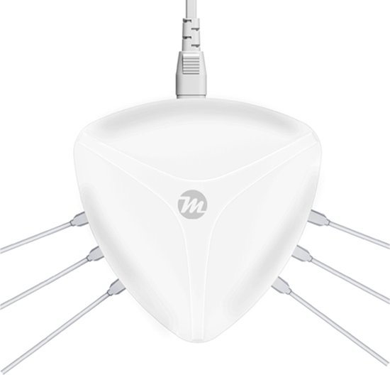 Multiline Powerstation 6+ - 8A / 40W - 6-poorts USB-hub - Verdeel ...