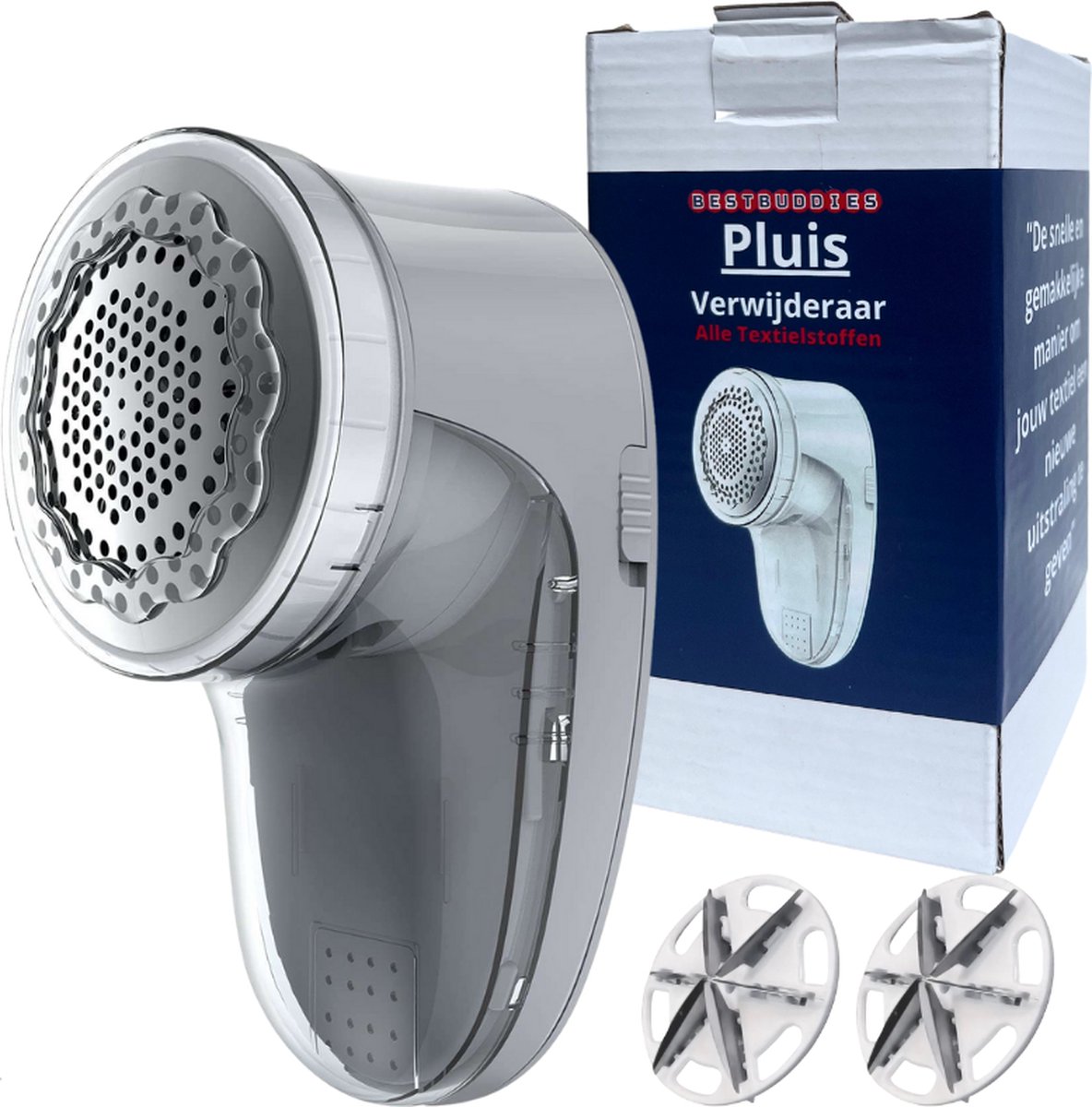 BestBuddies Elektrische Pluizenverwijderaar Voor Alle Stoffen ...