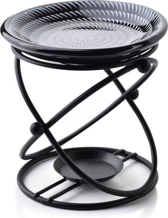 Geurbrander Metaal Keramiek - 9,5xh10cm | bol