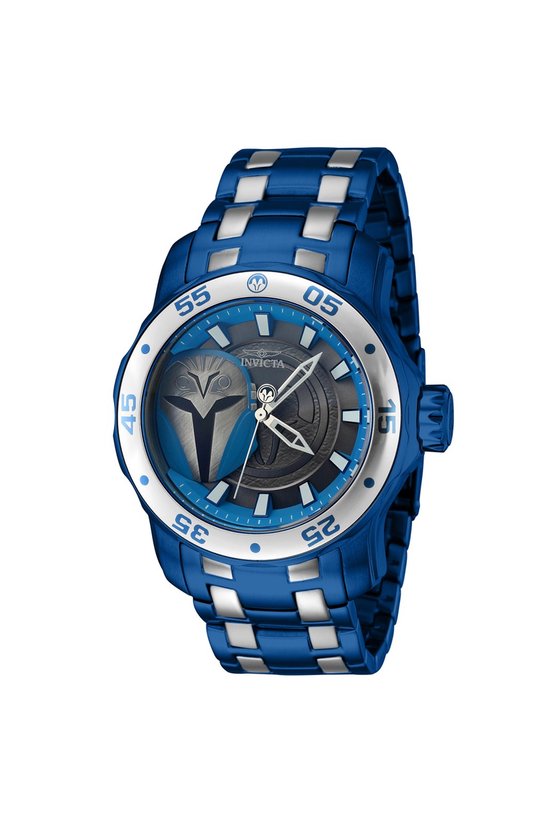 Invicta Star Wars - Bo Katan 41378 Quartz Herenhorloge - 48mm | bol.com