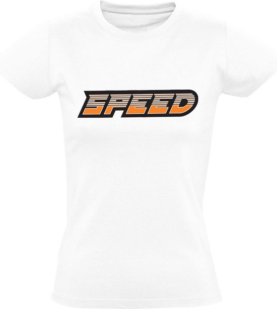 Speed Dames T-shirt | snel | snelheid | bol