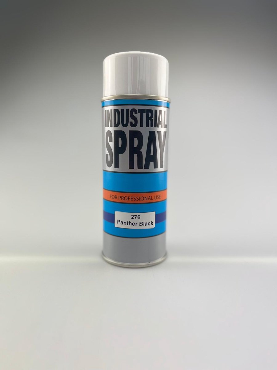 Spuitverf zwart | Spuitbus zwart | Spuitlak zwart - Industrial Spray ...