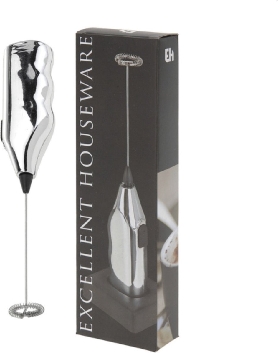 MINI melkopschuimer - melkopschuimer electrisch - opschuimer voor melk - melk... | bol.com