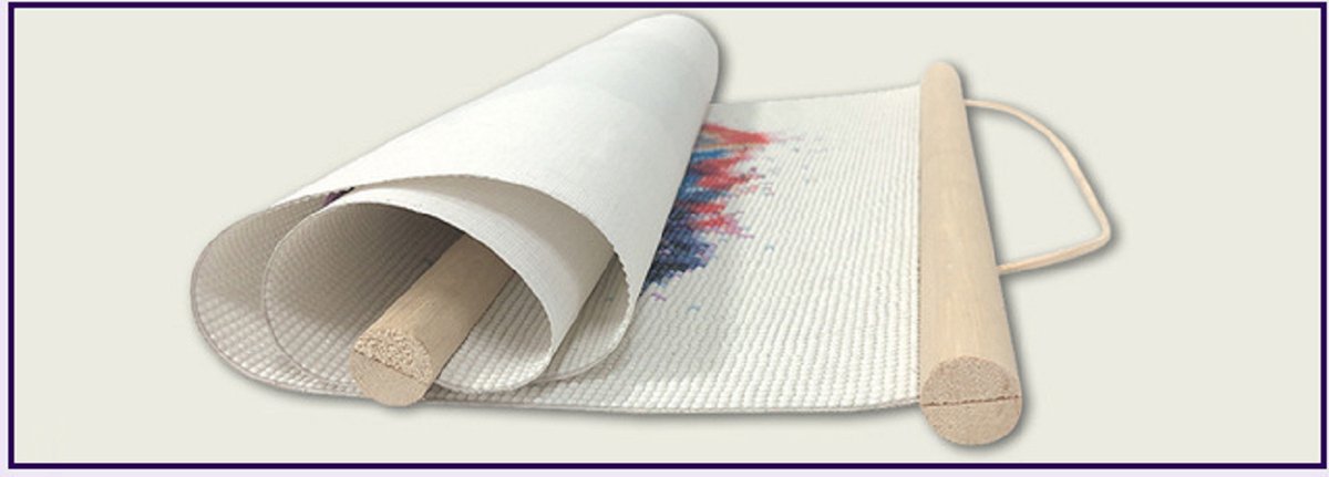 Diamond painting doek - hangende canvas - Prachtige bloemen mret ...