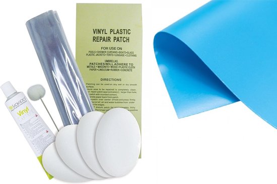 Zwembad Plakset met Blauwe Folie | bol