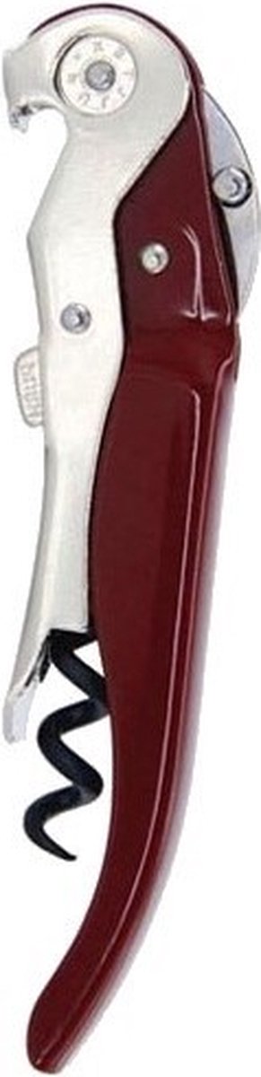 Pulltex Pullparrot RVS Kurkentrekker Bordeaux Rood - ClickCut systeem - Verwijder... | bol.com