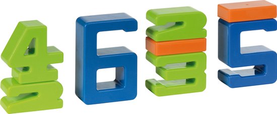 Cijfer bouwstenen set van 17 stuks | bol.com