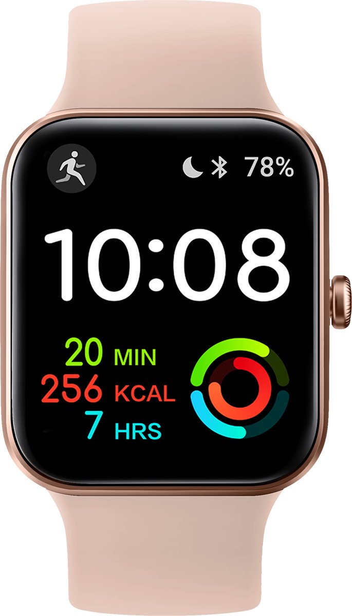 FITNOVA Smartwatch voor Dames & Heren - met Stappenteller ...