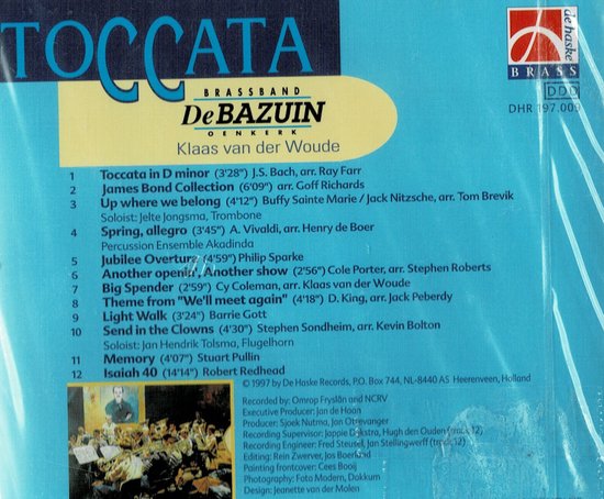 Brassband De Bazuin Oenkerk - Toccata, Brassband de Bazuin Oenkerk | Muziek | bol.com