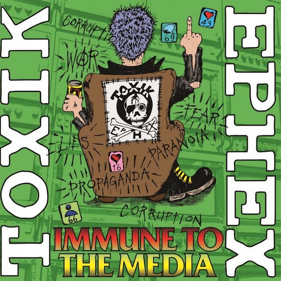 Toxik Ephex - Immune To The Media (LP), Toxik Ephex | Muziek | bol