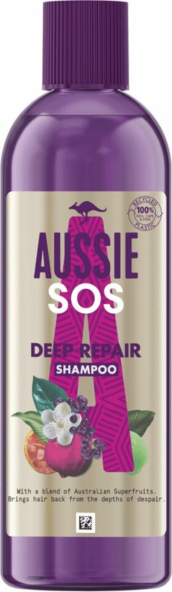 Aussie Shampoo SOS Deep Repair - 3 x 290 ml - Voordeelverpakking | bol.com